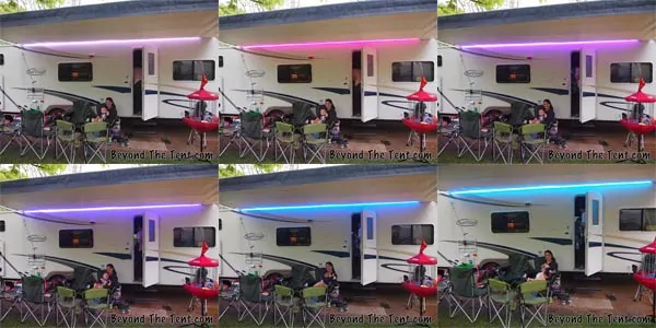 Fun With Lights - Spicing Up Your Camper With LED Lights - Beyond The Tent
