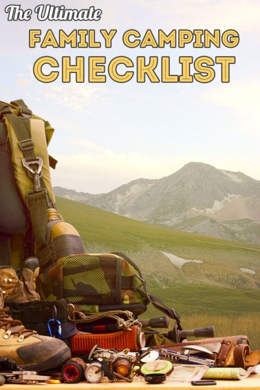 The Ultimate Family Camping Checklist (+ Printable PDF)